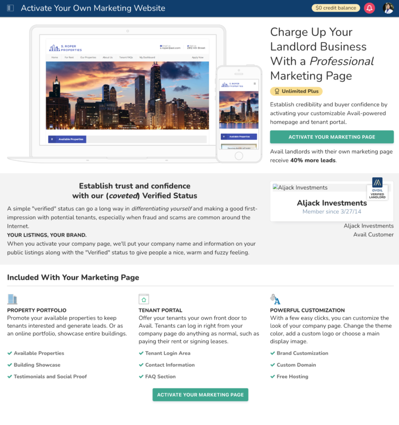 Review of Avail.co, Landlord Perspective | DEM Flyers